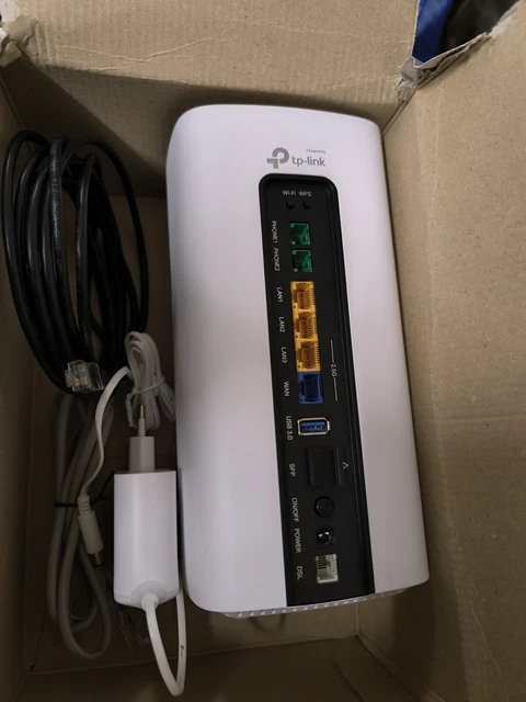 TP LINK XB432V Wind 3 HUB Router BE7200 WiFi 7 Wind Tre FTTH 2.5GhZ NO ...