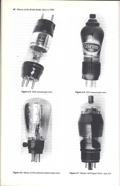 BRITISH RADIO VALVES Electronics Wireless Television Radar Vacuum Tubes ...