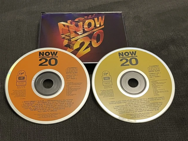NOW THAT'S WHAT I Call Music 20 2 Cd Set 1991 **Good Copy Inlay Card ...