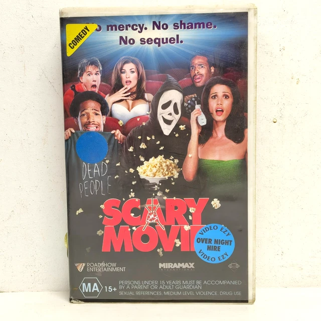 SCARY MOVIE - Big Box VHS Tape - Ex Rental $25.00 - PicClick AU