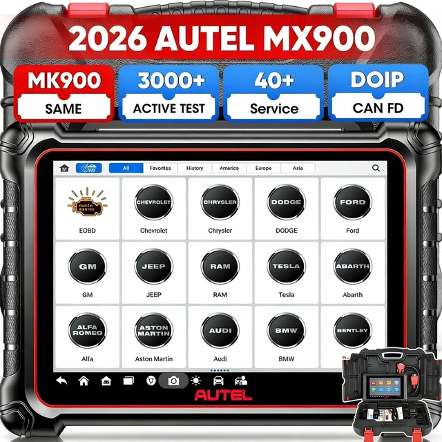 AUTEL MAXICOM MX900 MK900 2026 Newst Auto All System Diagnostic Scanner ...