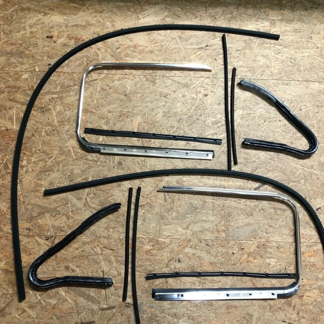 FENSTERKIT VW BEETLE Fensterchrom Window Sealant Door Seal 1954-7.1964 ...