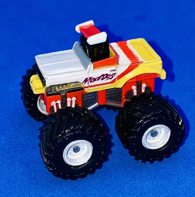 VINTAGE MICRO MACHINES Tuff Trax MAD DOG Super Monster Truck 1990 ...