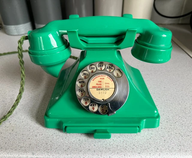 GREEN GPO 1/232 with drawer, Bakelite Telephone £875.00 - PicClick UK