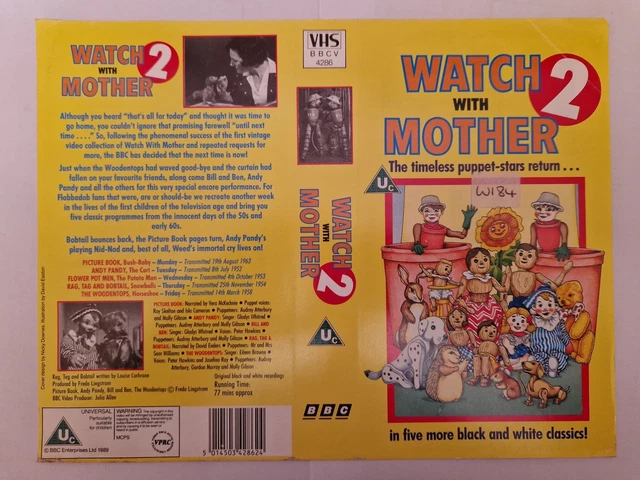 WATCH WITH MOTHER 2 - BBC - Used Video Sleeve/Cover #B17477 £1.99 ...