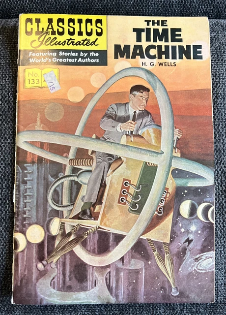 CLASSICS ILLUSTRATED VINTAGE COMIC - The Time Machine - H.G. Wells EUR ...