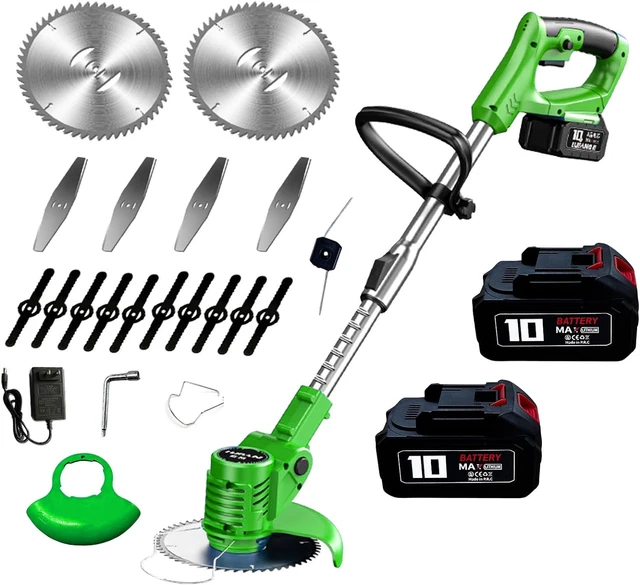 MOKEKA TAGLIAERBA A Batteria, Decespugliatore a Batteria a 90° E ...