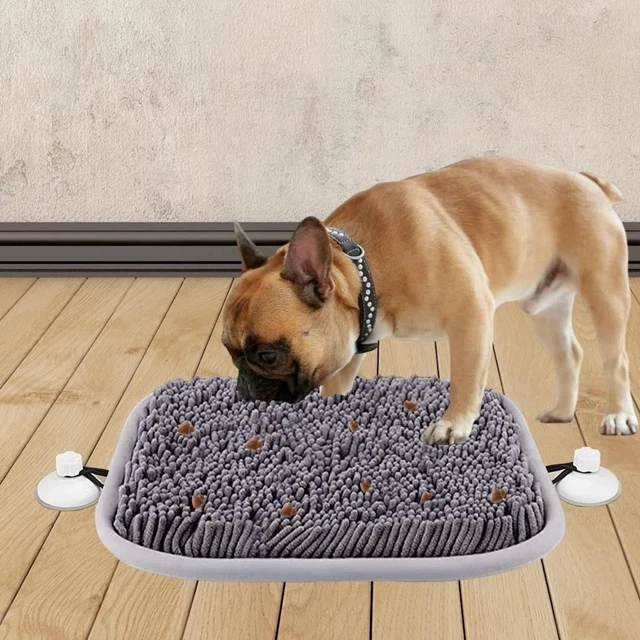 SNUFFLE MAT FOR Dogs, 17'' x 21'' Dog Snuffle Mat Interactive Feed Game ...