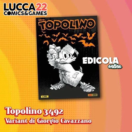 FUMETTO TOPOLINO LIBRETTO n. 3492 da Collezione Variant Comics Lucca 2022 Raro EUR 19,90 ...