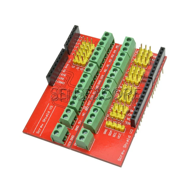 SCREW SHIELD V3 Terminal Expansion Board Compatible with R3 For Arduino ...