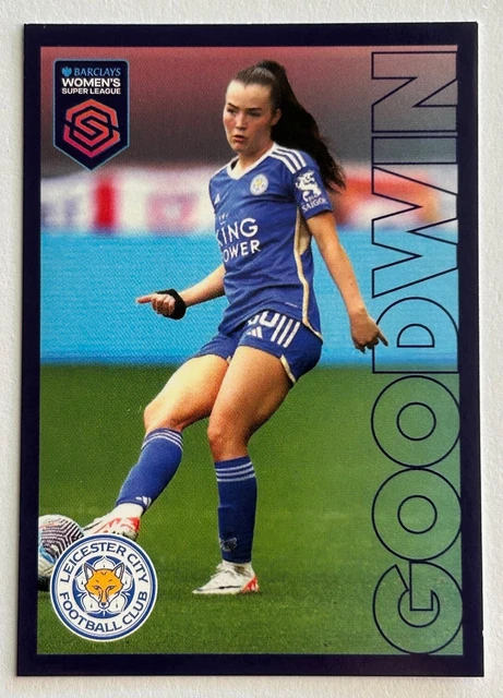PANINI WOMEN'S SUPER League 2024 - MISSY GOODWIN (LEICESTER CITY ...