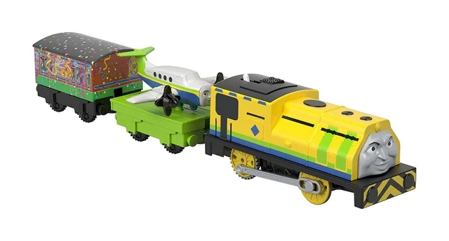 FISHER-PRICE TRACKMASTER THOMAS & Friends Raul Train and Emerson Plane ...
