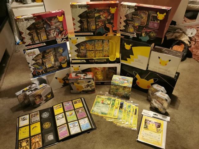 ULTIMATE POKEMON CELEBRATIONS 25th Anniversary Complete mega Bundle £ ...