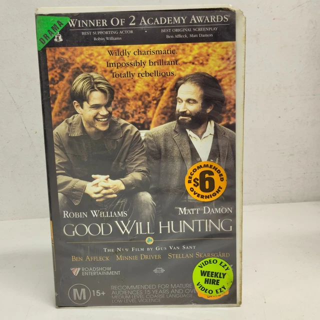 GOOD WILL HUNTING - Big Box Ex Rental - VHS Tape £12.26 - PicClick UK