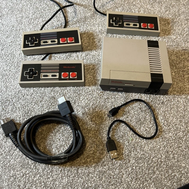 NINTENDO ENTERTAINMENT SYSTEM NES Classic Edition Mini Grey Home ...