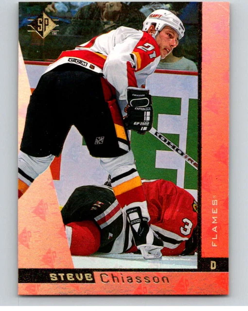 1996-97 SP HOCKEY #22 Steve Chiasson Calgary Flames V90961 EUR 0,80 ...