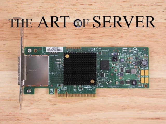 Lsi 9205 8e Sas Hba 6gbps Pci E 2 0 P20 It Mode For Zfs Truenas Unraid