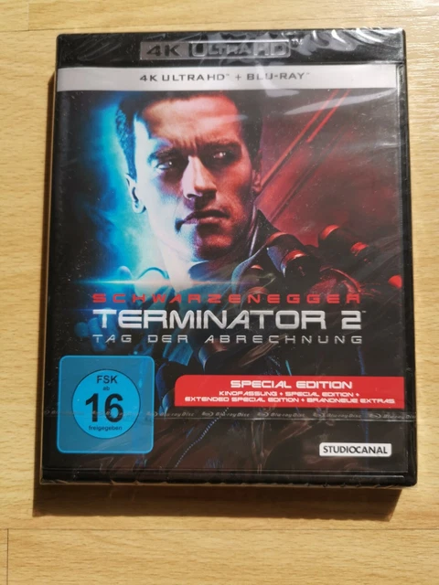 NEU - 4K Ultra HD+Blu-Ray - TERMINATOR 2 - Arnold Schwarzenegger, Linda ...