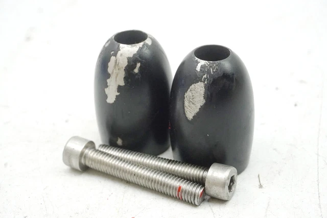 KAWASAKI ZX-6R ZX600F Pesi Manubrio Terminali Del Manubrio Coppia 95-97 ...