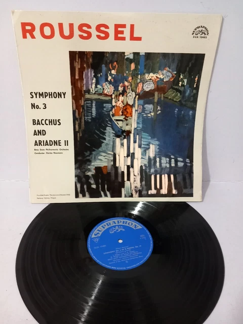 SUA 10482 NEUMANN roussel symphony no 3/bacchus and ariadne ii Vinyl Lp ...