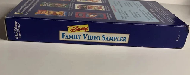 RARE VINTAGE 1994 Walt Disney Family Video Sampler VHS £7.87 - PicClick UK