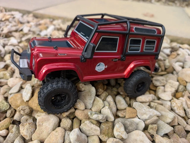 FTX OUTBACK MINI 3.0 Ranger 1/24 Dark Red RTR Trail Crawler With LED ...