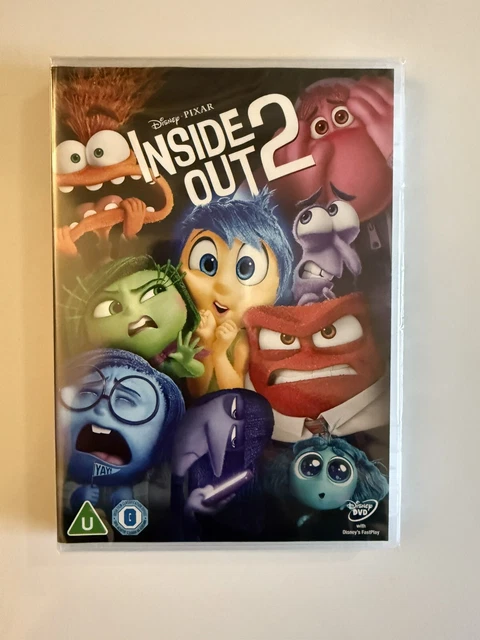 DISNEY PIXAR'S INSIDE Out 2 [DVD] £8.00 - PicClick UK
