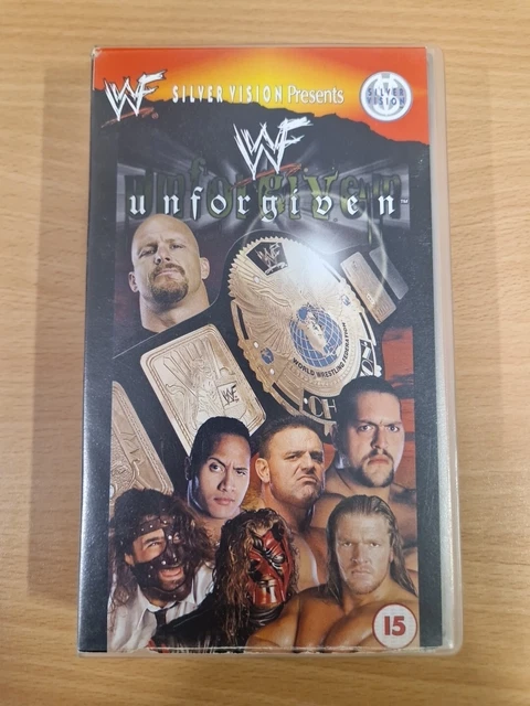 WWE WWF UNFORGIVEN 2000 Vhs Wrestling Video Tape Vintage £4.99 ...