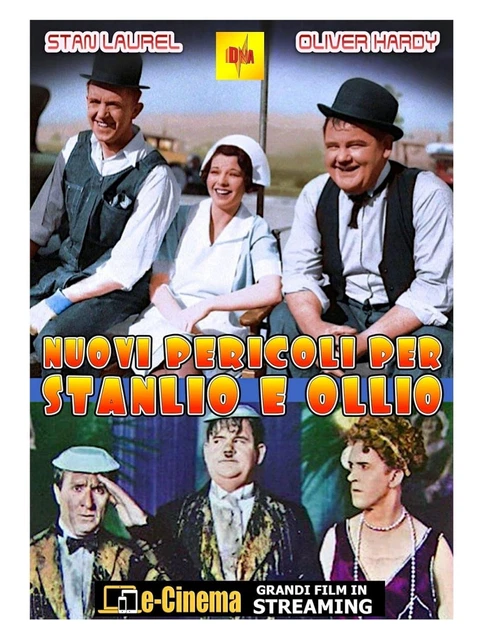 NUOVI PERICOLI PER Stanlio E Ollio (DVD) James Finlayson Jay Jackson ...