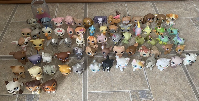 LITTLEST PET SHOP Lot Of 68 Pets, Includes Rare Dachshund #675 $750.00 ...