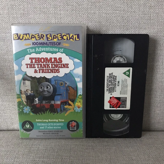 THOMAS THE TANK Engine And Friends Vhs Video - Thomas Gets Bumped ...
