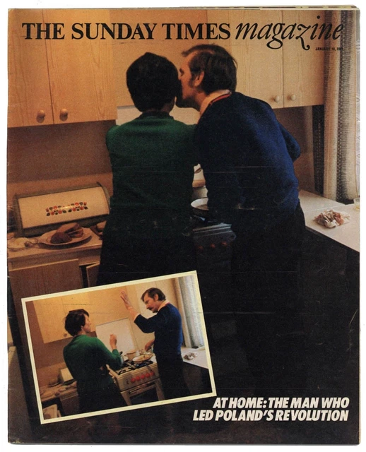 SUNDAY TIMES MAGAZINE January 18 1981 George Adamson Poland Marc Riboud ...