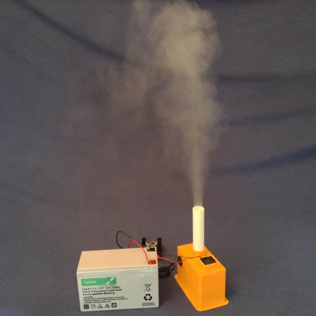 MODEL BOAT SMOKE Effect Unit V1 12v - Uses Water (No Oil / Smoke Fluid ...