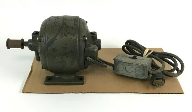 MOTORE ELETTRICO INDUSTRIALE resistente vintage antico WARDWAY ...