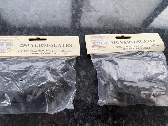 500 VERSI-SLATES BY Richard Stacey 1:2 scale for Dolls House £10.79 ...