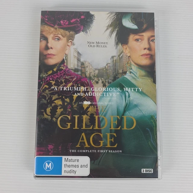 THE GILDED AGE - The Complete First Season (DVD, Region 4, PAL, 3-Disc ...