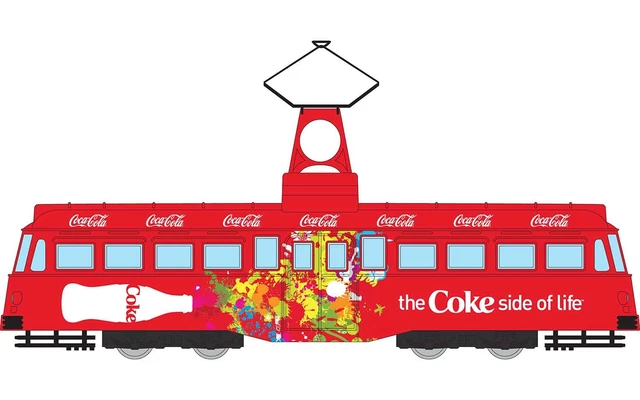 TRAMWAY À IMPÉRIALE Coca Cola - Coke Side of Life EUR 54,28 - PicClick FR