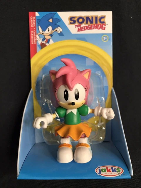 Jakks Pacific Amy Rose Sonic The Hedgehog Classic 2 5 Inch Action