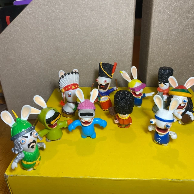 JOLI GROS LOT figurine Les lapins cretins X10 collection No Disney EUR ...