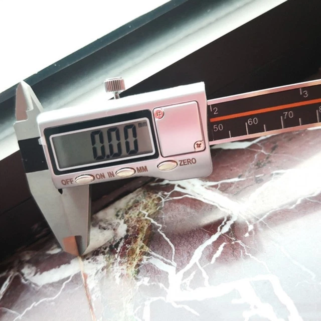 STEEL VERNIER CALIPER Portable Digital Vernier-Caliper Measuring Tool ...