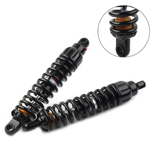 343MM REAR SUSPENSION Adjustable Air Damper Fit Yamaha Suzuki Honda ...