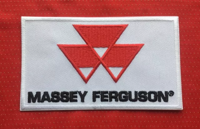 Massey Ferguson Farmer Farming Badge Iron Sew On Patch Tractor £319 Picclick Uk