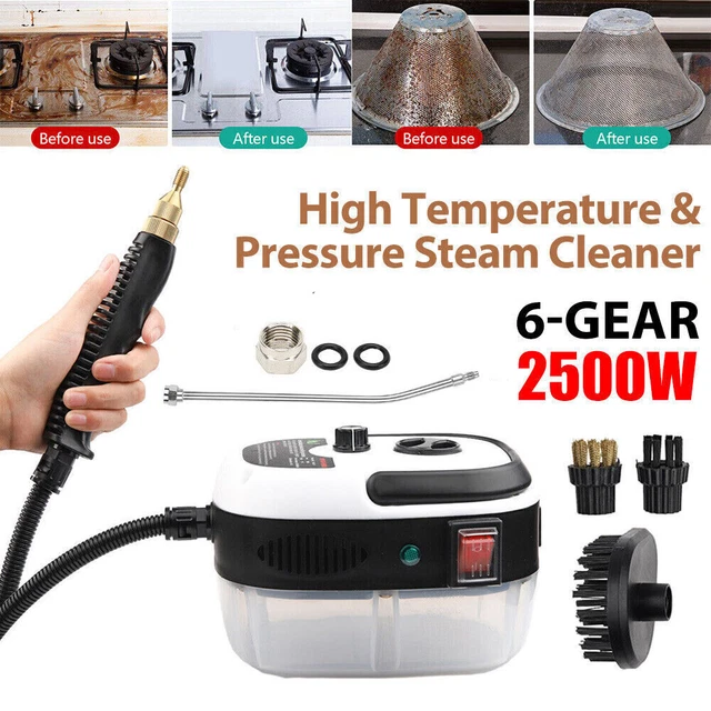 2500W STEAM CLEANER Kitchen Cleaning High Pressure Temperature ...