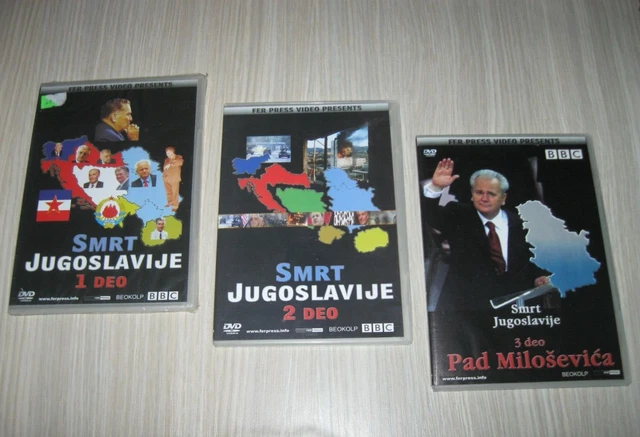 SMRT JUGOSLAVIJE 3DVD DOKUMENTARNI FILM The Death of Yugoslavia 1-2-3 ...