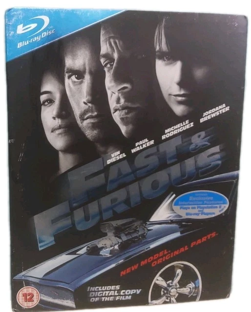 FAST AND THE Furious, the | Blu-ray + Digital Copy (Blu-ray, 2001) £4. ...
