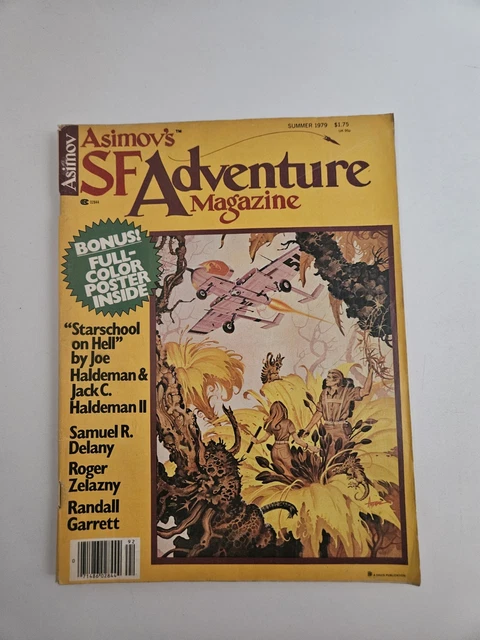 ASIMOV'S SF ADVENTURE Magazine Summer 1979 Issue £5.17 - PicClick UK