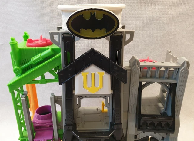 FISHER PRICE IMAGINEXT Batman Bruce Wayne Manor Tower Playset £19.99 ...