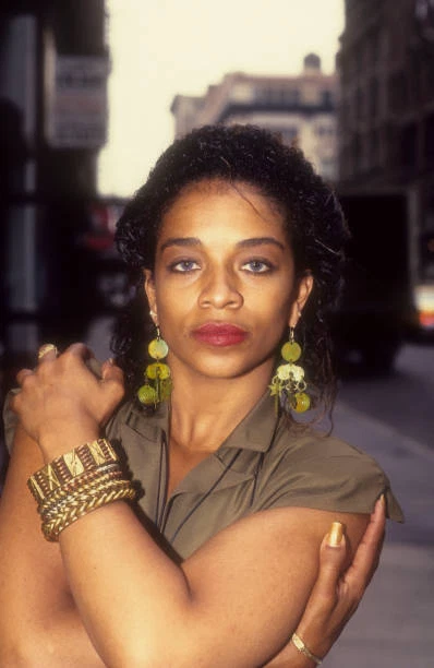 VOCALIST STARLEANA YOUNG appears in a portrait taken on July 10, - Old ...