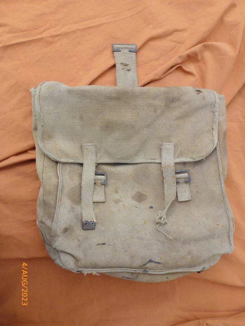 WW2 BRITISH ARMY Dr Dispatch Rider Motorcycle Pannier Bag 1937 Web ...