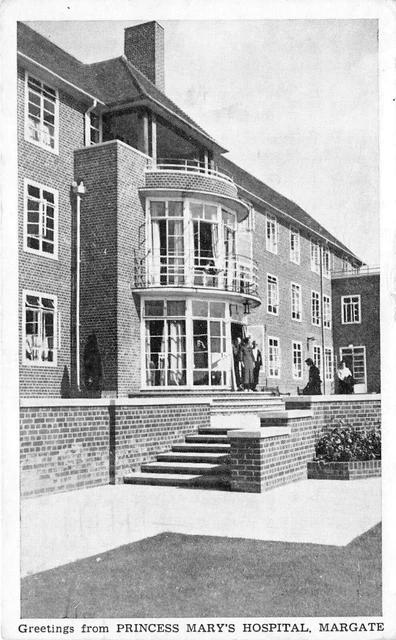 TARJETA POSTAL KENT Margate Princesa MARY'S Hospital Saludos 1961 EUR 8 ...